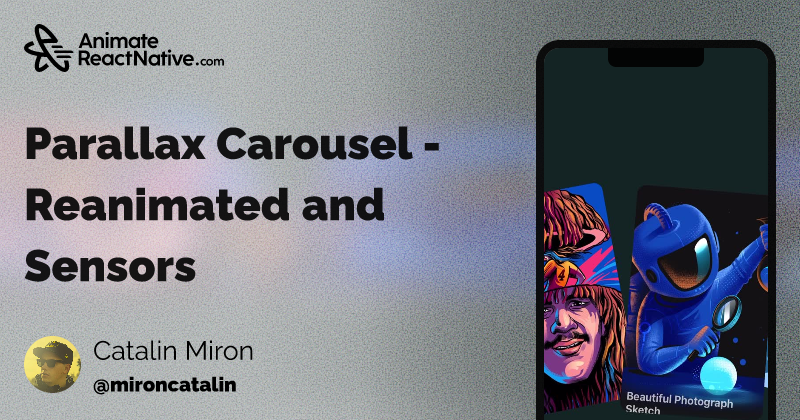 React Native Animations Parallax Carousel Reanimated And Sensors